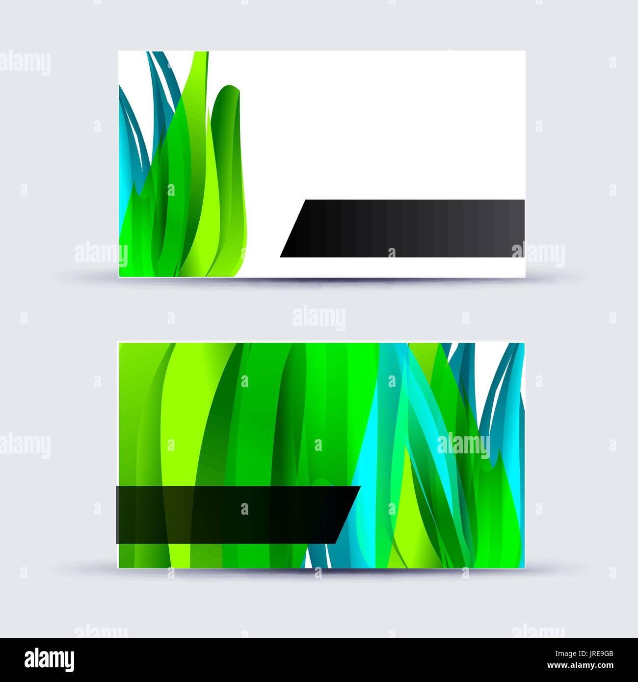 Abstract blank name card template for business artwork. eps 10 Stock ...