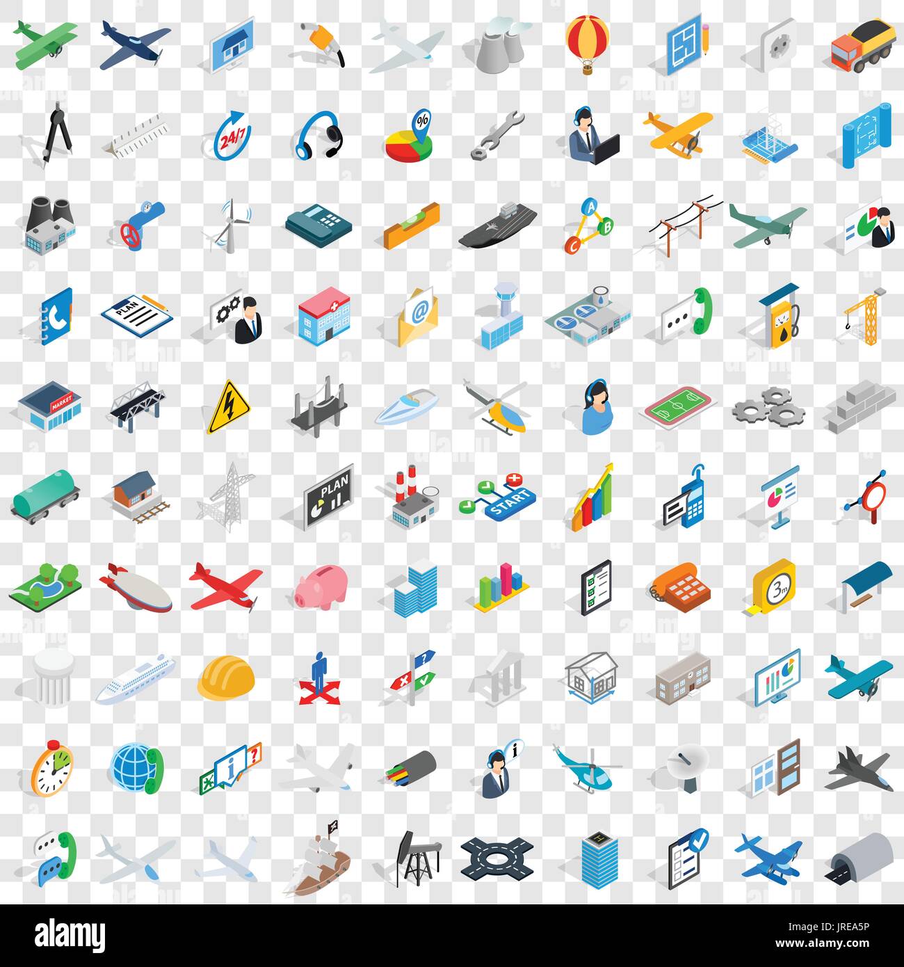 100 engineering icons set, isometric 3d style Stock Vector Image & Art ...