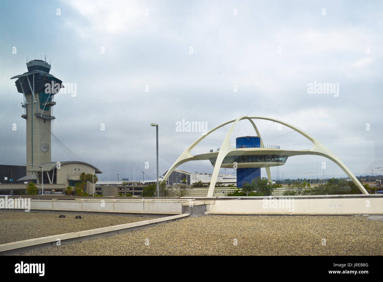 Lax airport exterior hi-res stock photography and images - Alamy