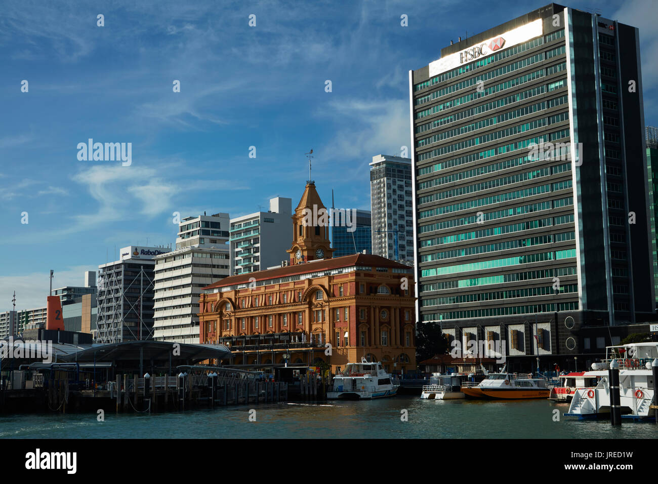 Downtown ferry terminal auckland new hi-res stock photography and ...