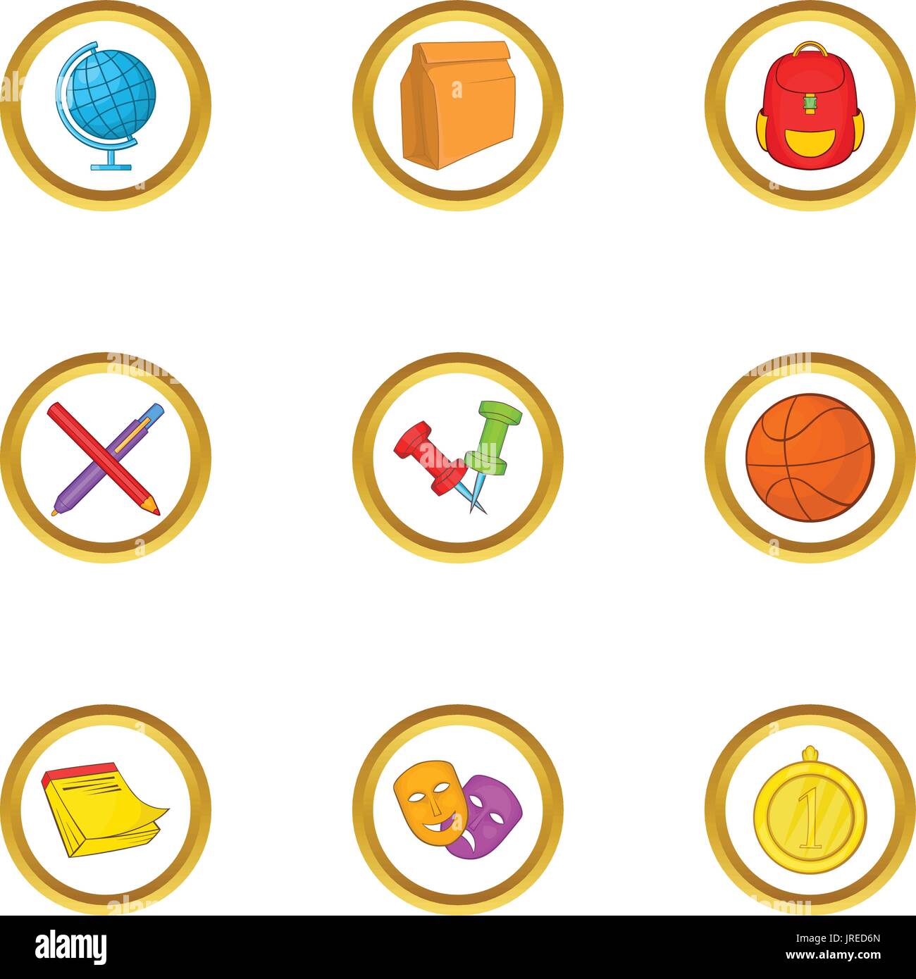 School subject history geography Stock Vector Images - Alamy