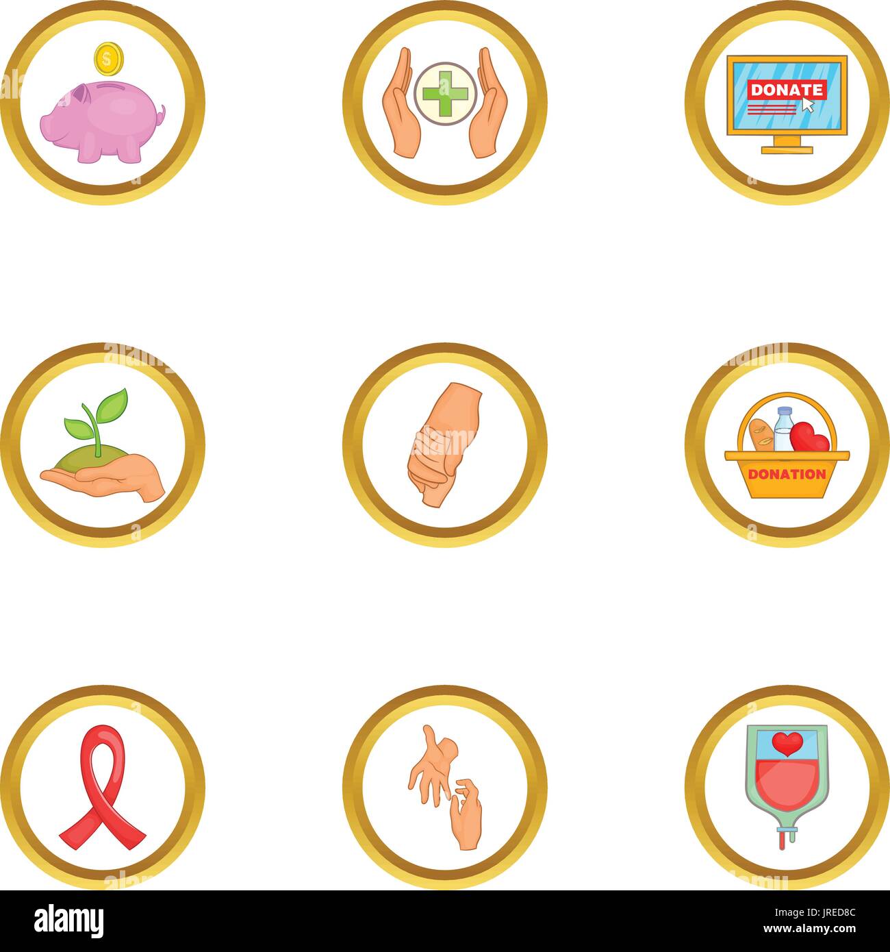 Donor pig Stock Vector Images - Alamy