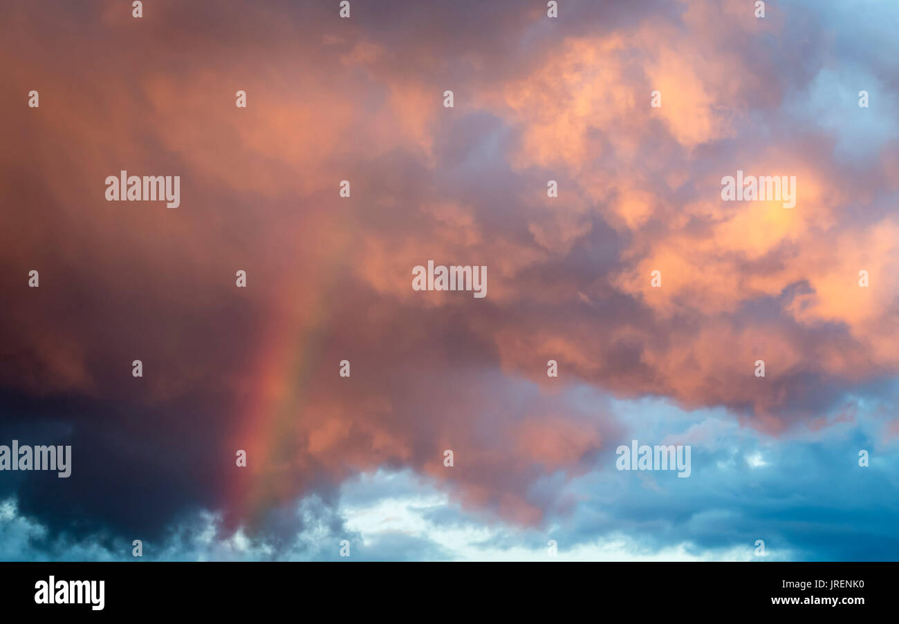 Rainbow sunset hi-res stock photography and images - Alamy