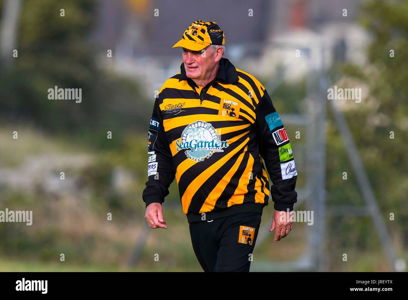 Easton, Portland, Dorset, UK. 4th August 2017. Former England spin ...