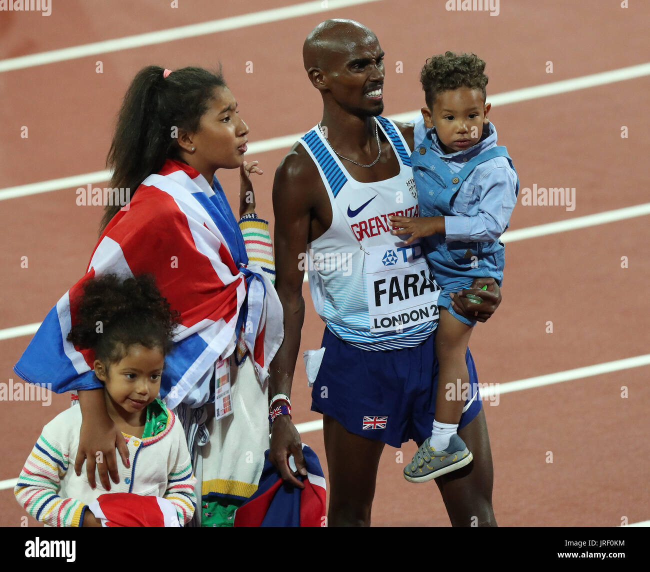 Mo farah family hi-res stock photography and images - Alamy