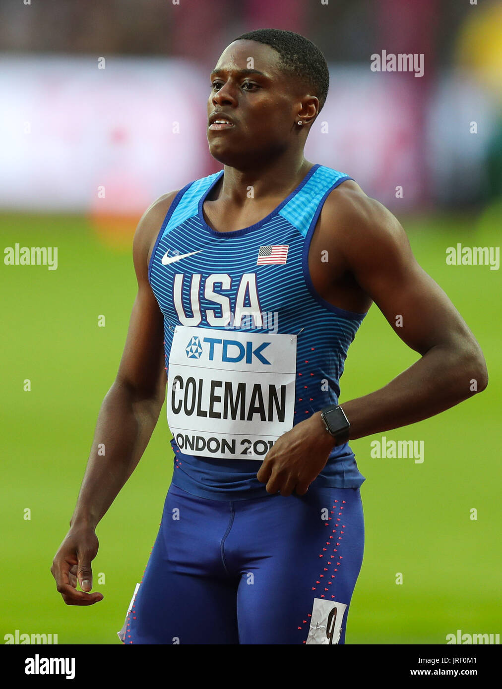 Christian Coleman Track High Resolution Stock Photography and Images ...