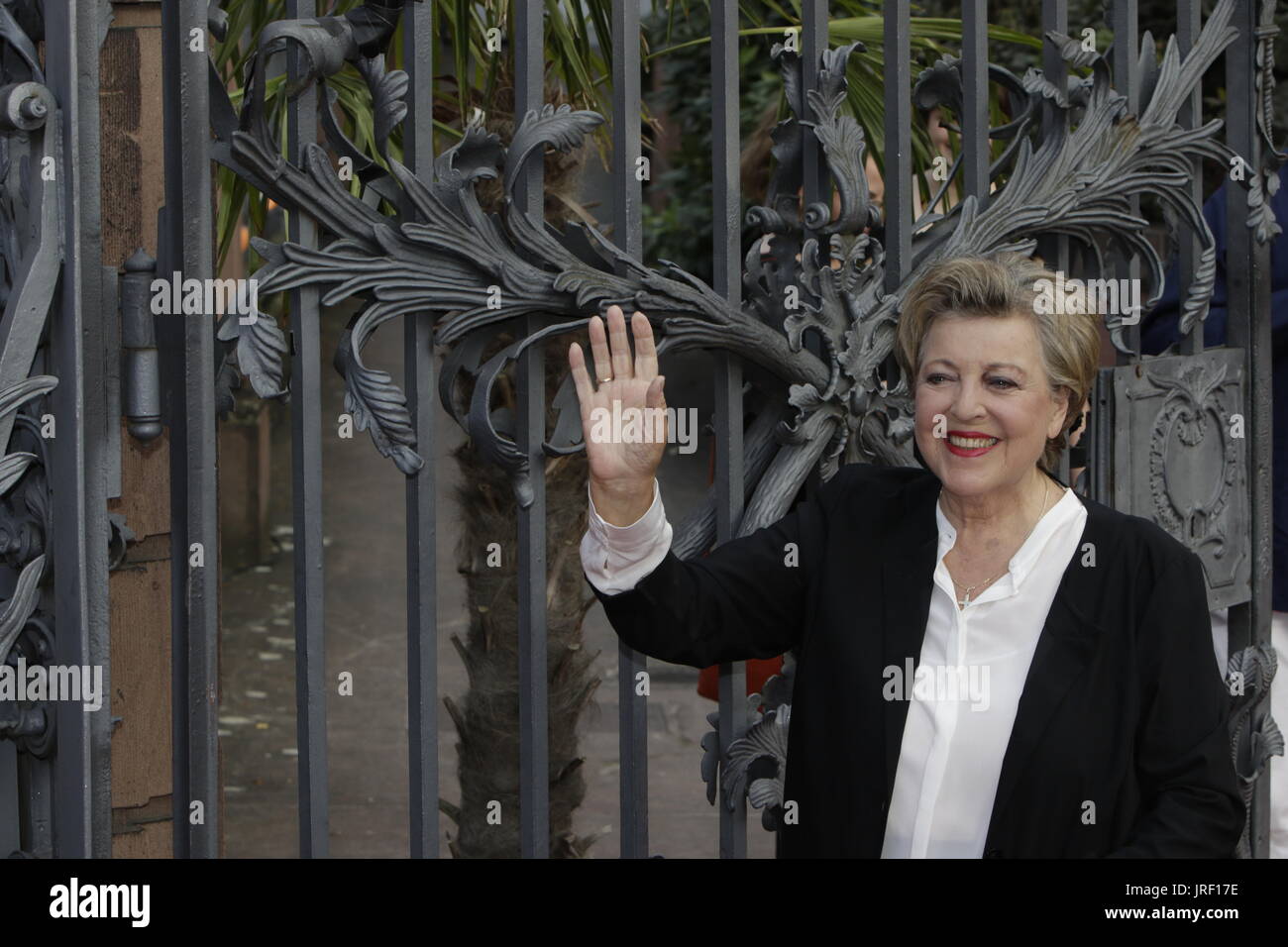Worms, Germany. 4th August 2017. German actress Marie-Luise Marjan from ...