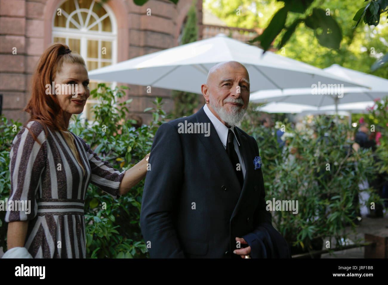 Worms, Germany. 4th August 2017. German painter and sculptor Markus ...