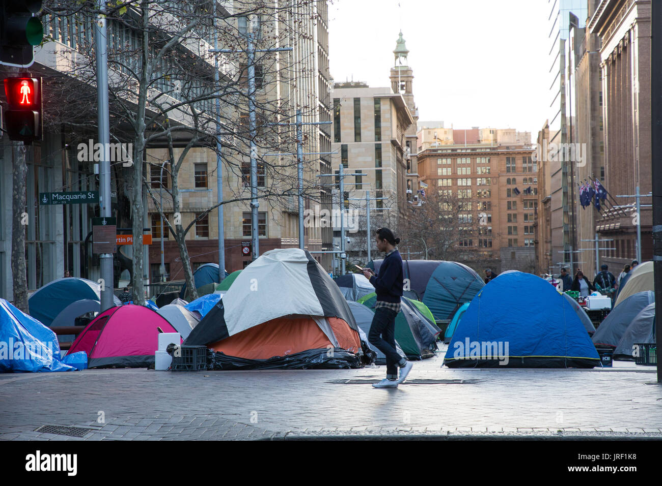 Australian homeless man hi-res stock photography and images - Alamy