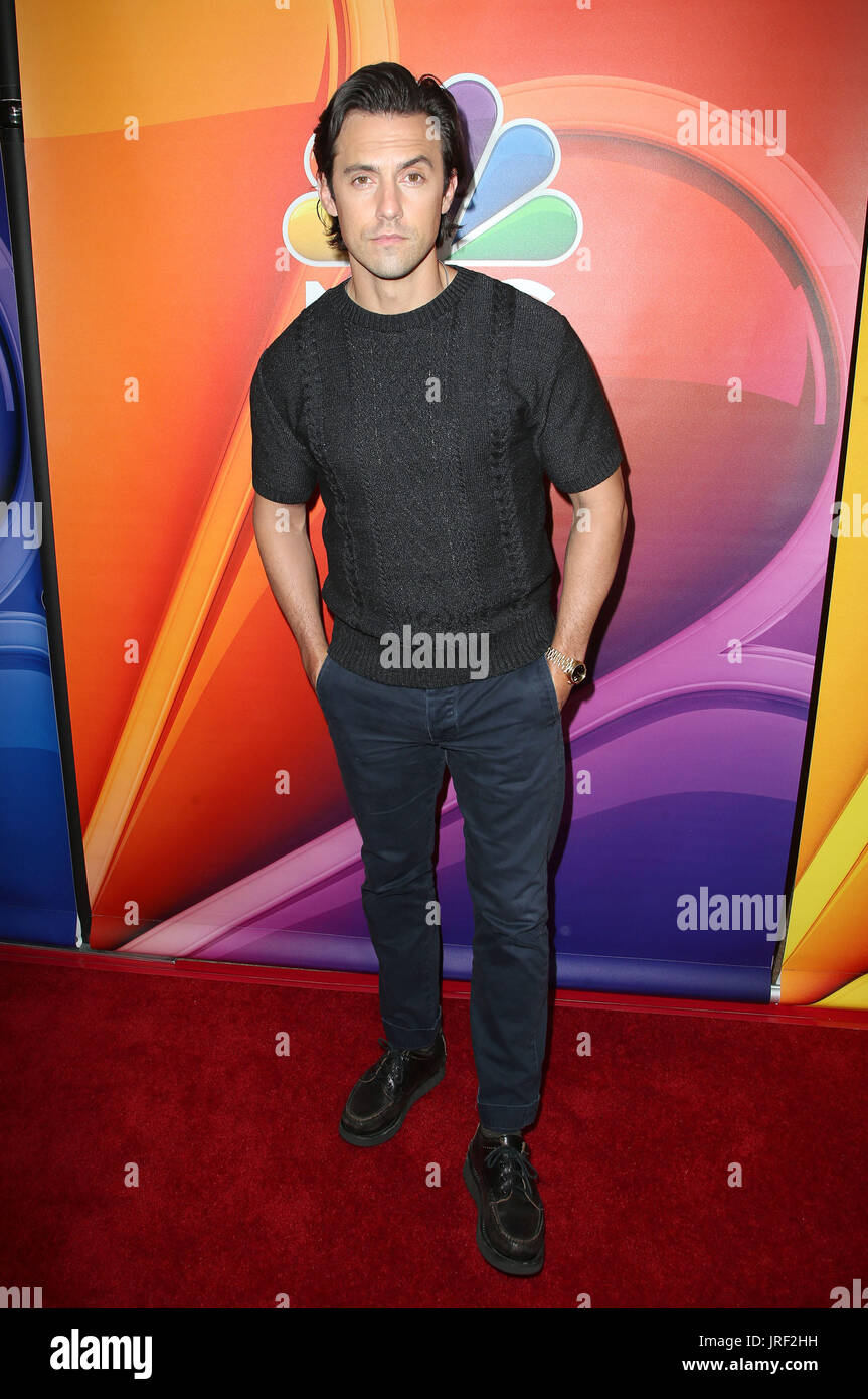 03 August 2017 - Beverly Hills, California - Milo Ventimiglia. 2017 NBC ...