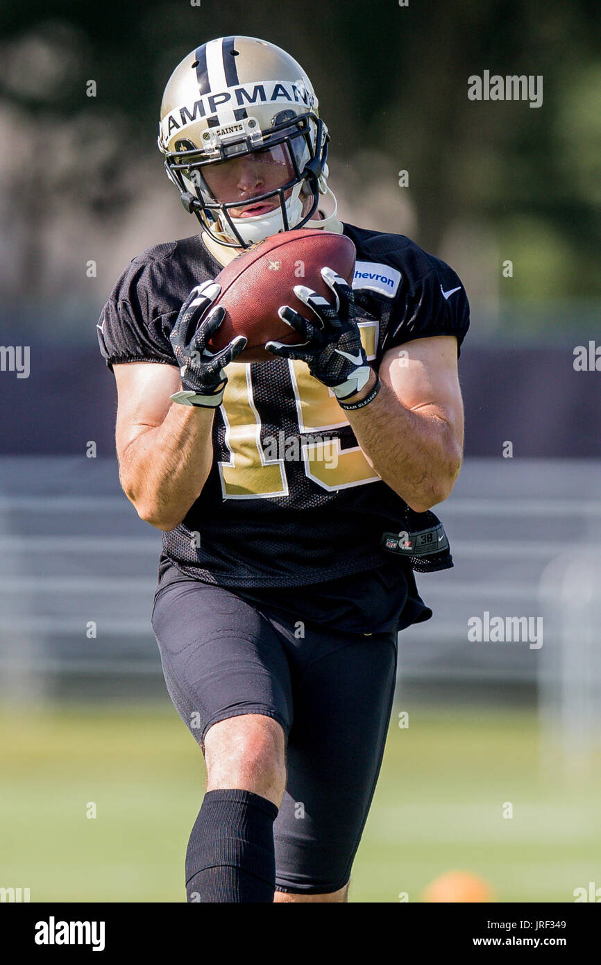 July 28, 2017 - New Orleans Saints wide receiver Jake Lampman (15 ...