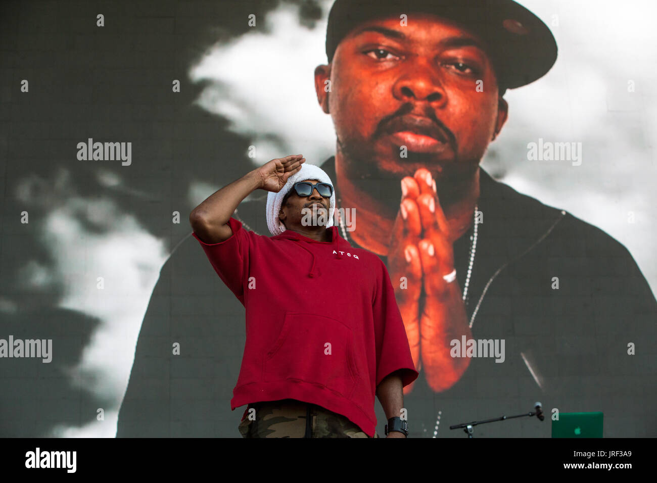 A Tribe Called Quest performing their final New York City show at ...