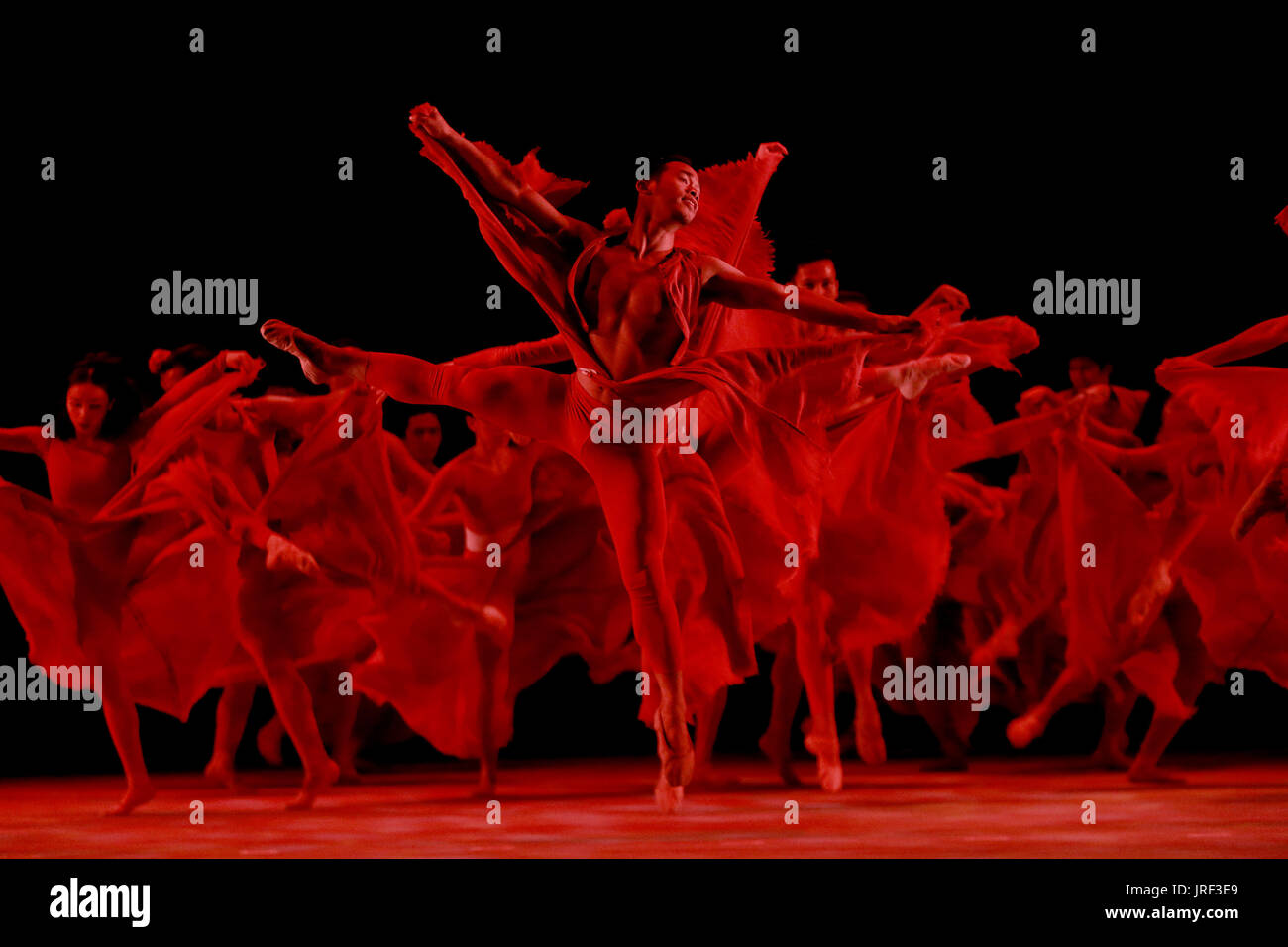 Pasay City, Philippines. 5th Aug, 2017. Dancers with Ballet Philippines ...