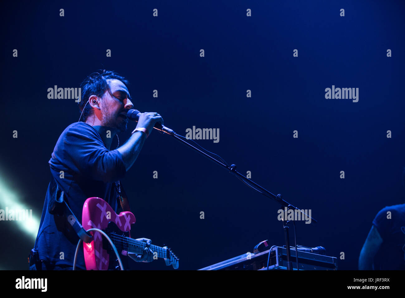 Dhani Harrison performing at Panorama in New York City Stock Photo - Alamy