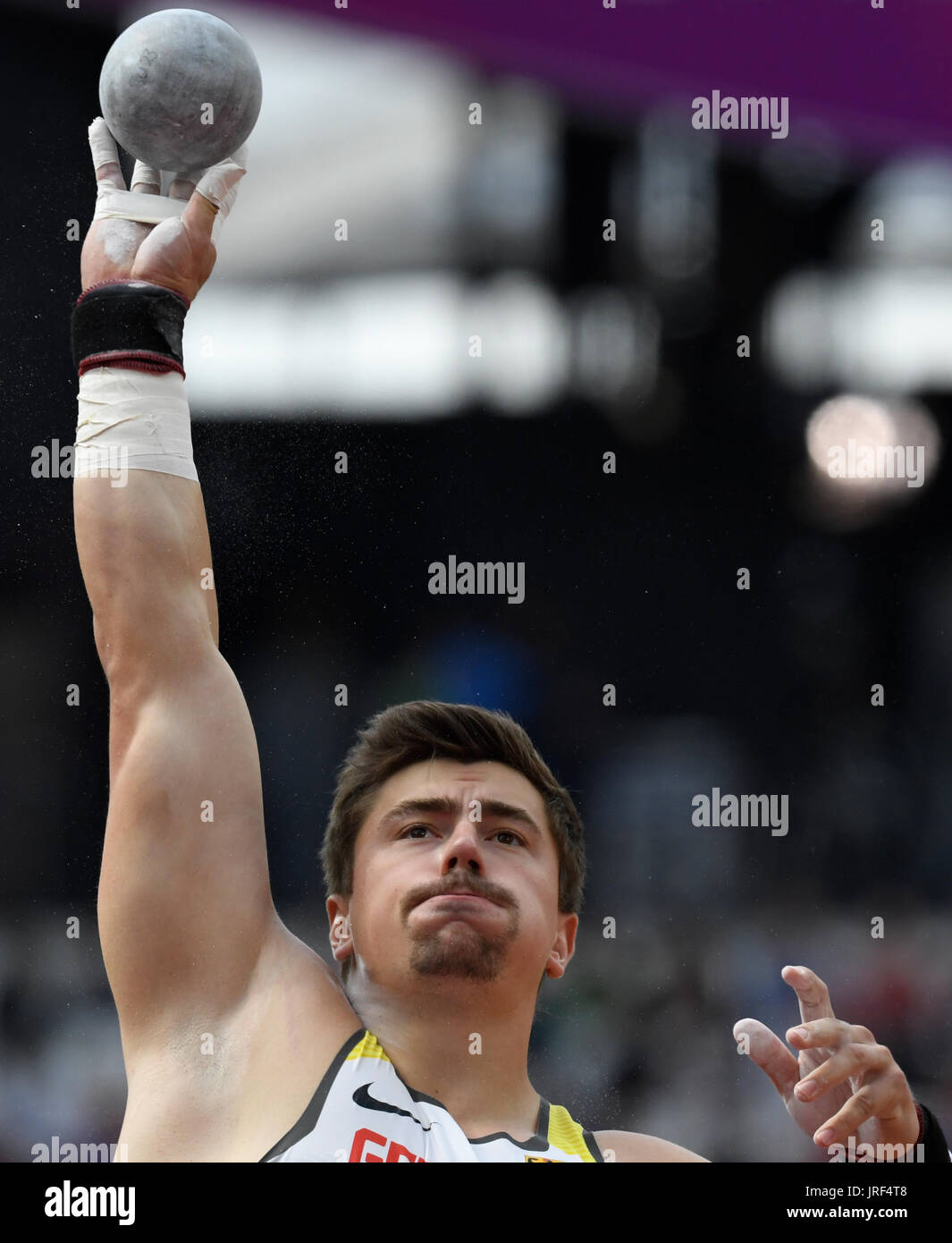 London, Great Britain. 04th Aug, 2017. German shot putter David Storl ...