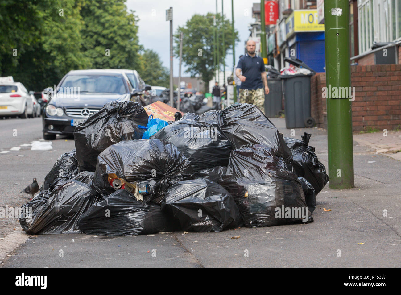 Birmingham bin bags hi-res stock photography and images - Alamy