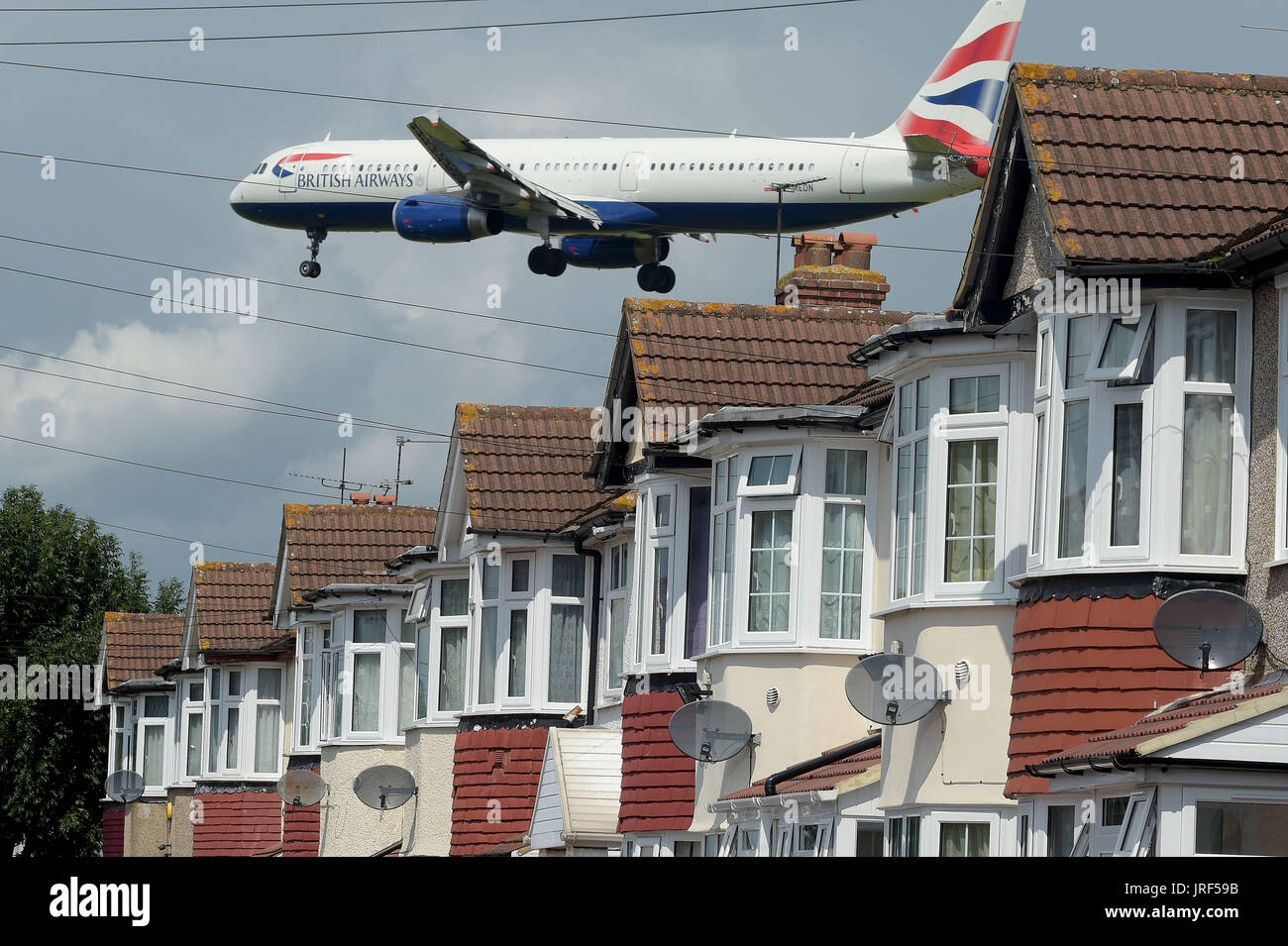 British airways plane heathrow airport hi-res stock photography and ...