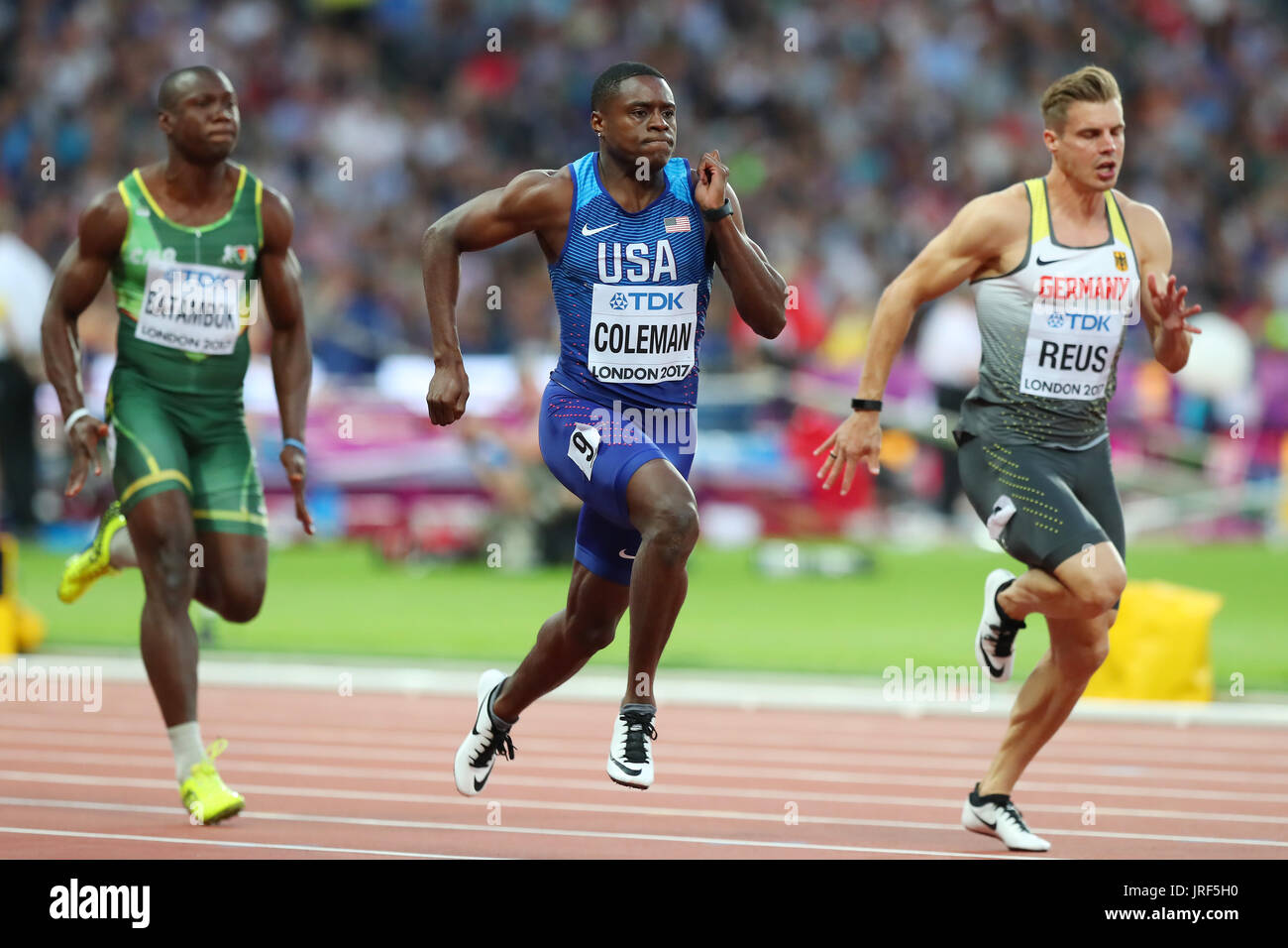 Christian Coleman Track High Resolution Stock Photography and Images ...