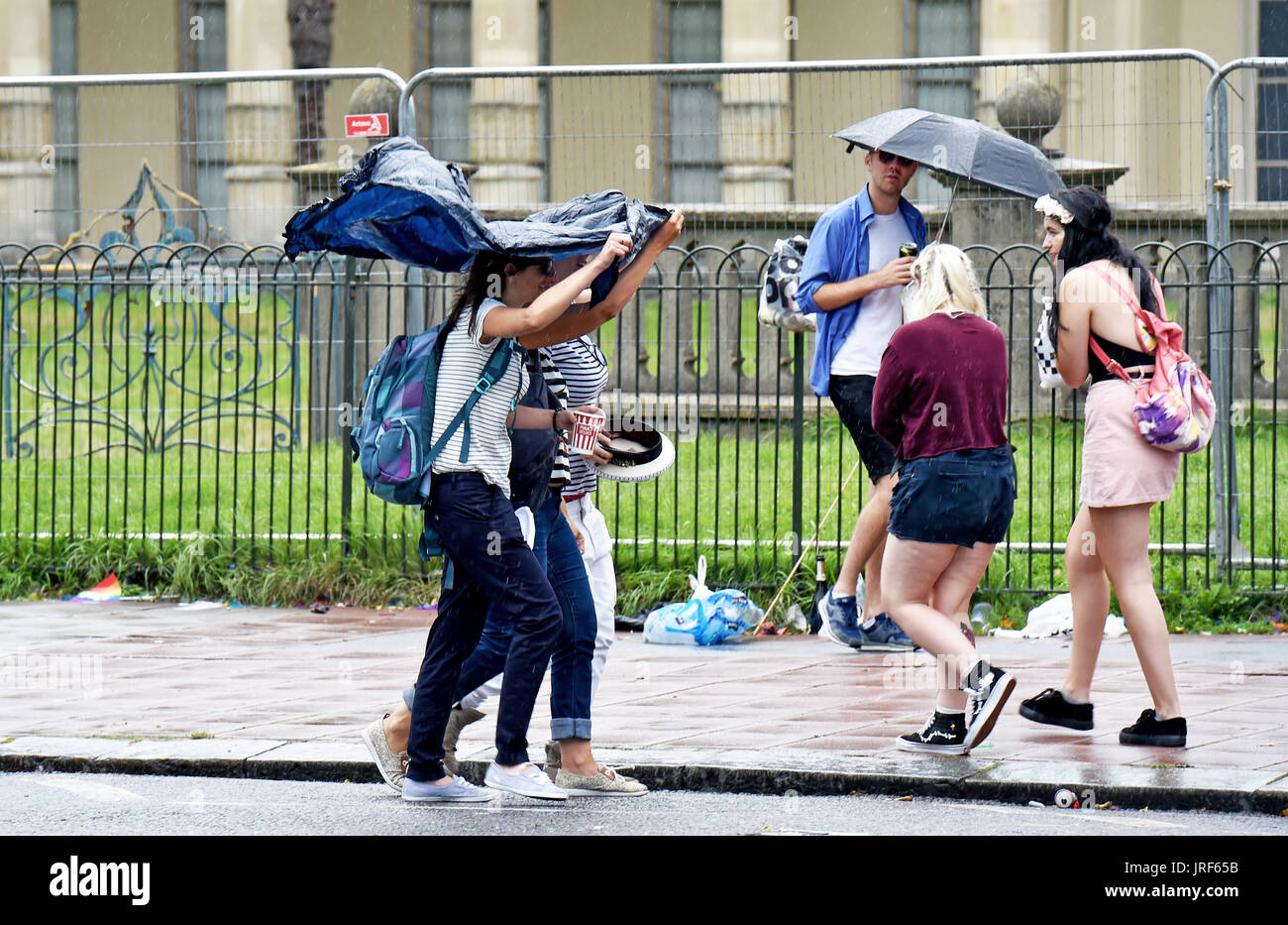 Brolly parade hi-res stock photography and images - Alamy