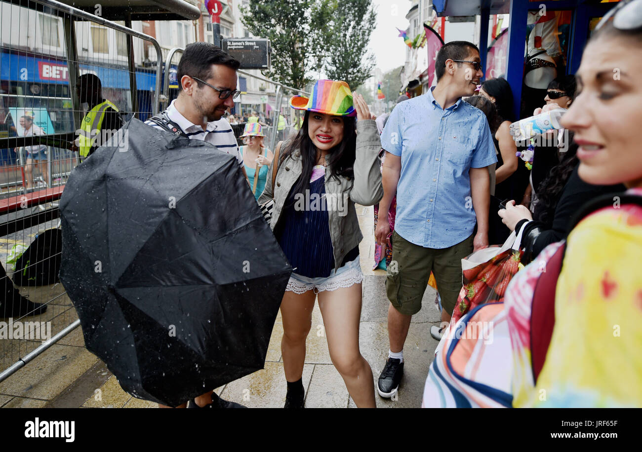 Brolly parade hi-res stock photography and images - Alamy