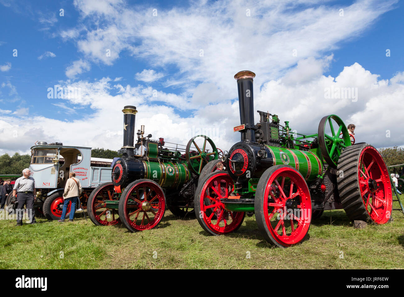 Brackenfield, Derbyshire, UK. 5th August 2017. Steam traction engines ...