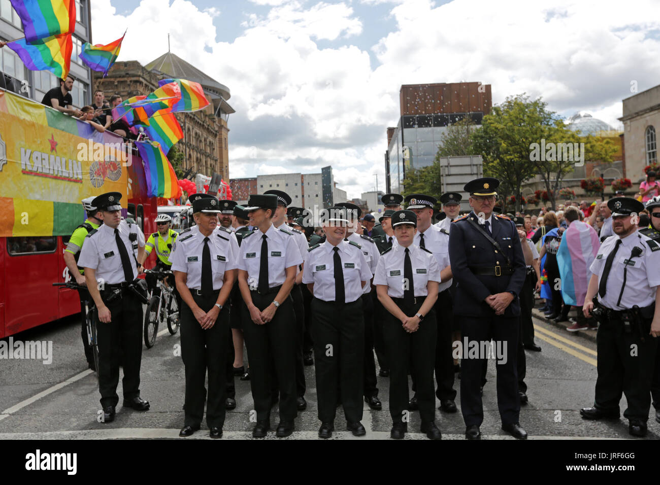 Police In Uniform At Pride Parade High Resolution Stock Photography and ...