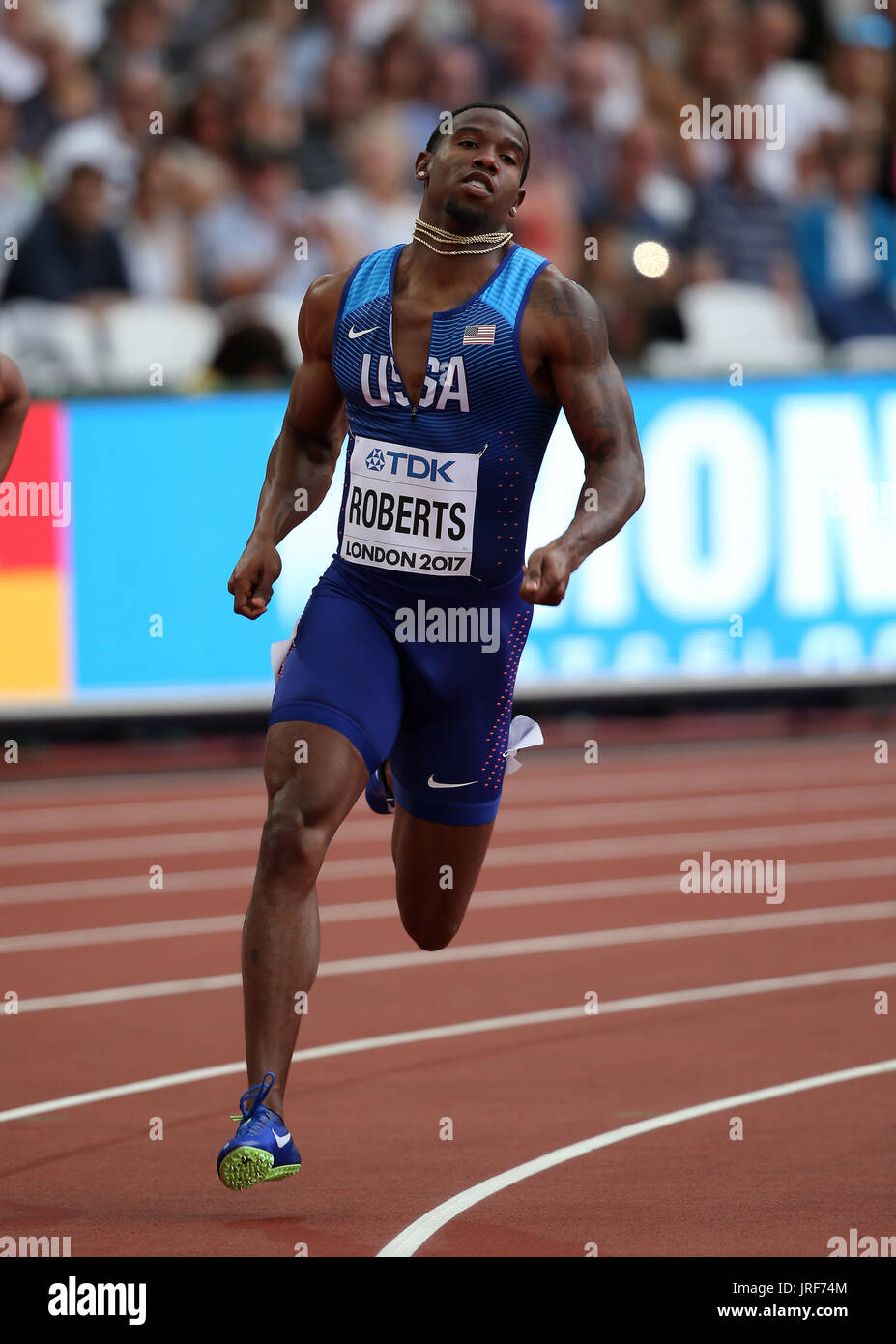 London, Uk. 5th August, 2017. Gil Roberts 400 Metres Iaaf World ...