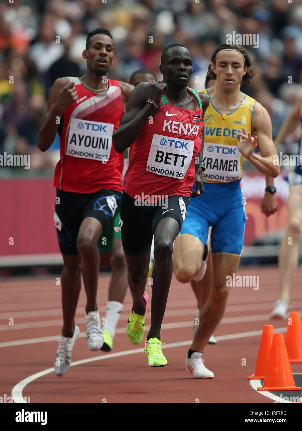 London, Uk. 5th August, 2017. Kipyegon Bett 800 Metres Iaaf World ...