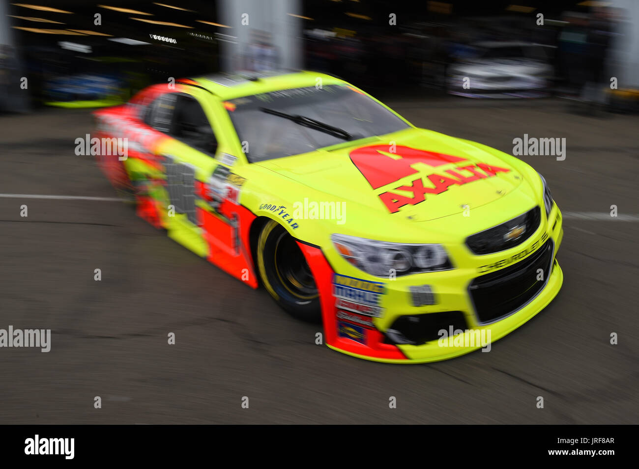 New York, USA. August 5, 2017: Monster Energy NASCAR Cup Series driver ...