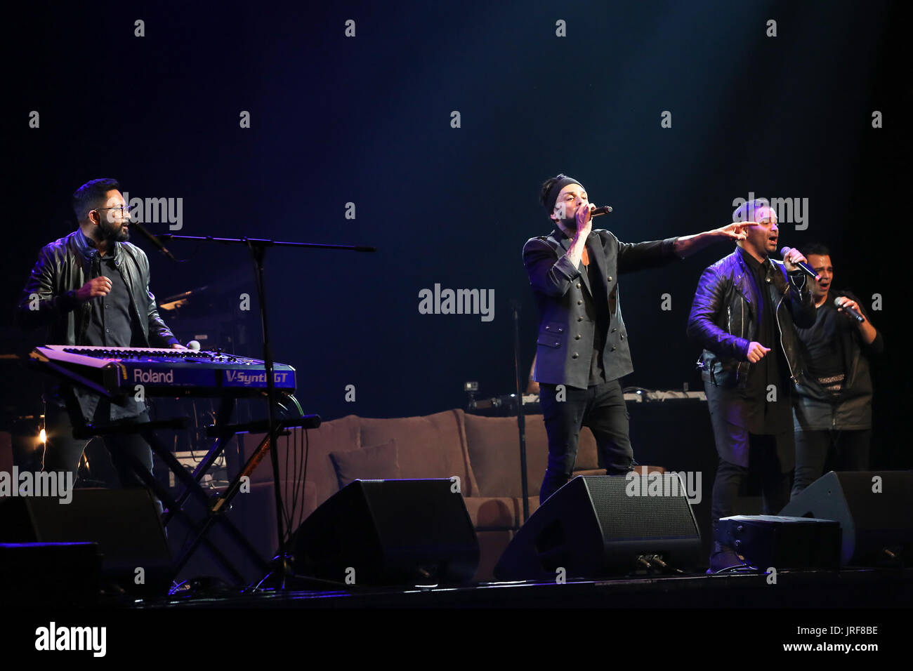 Sydney, NSW, Australia. 5th Aug, 2017. Australian R&B Group CDB ...