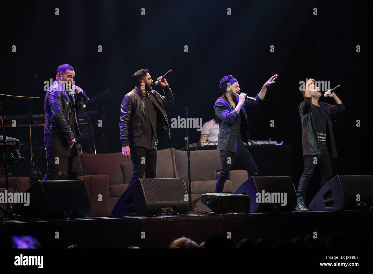 Sydney, NSW, Australia. 5th Aug, 2017. Australian R&B Group CDB ...