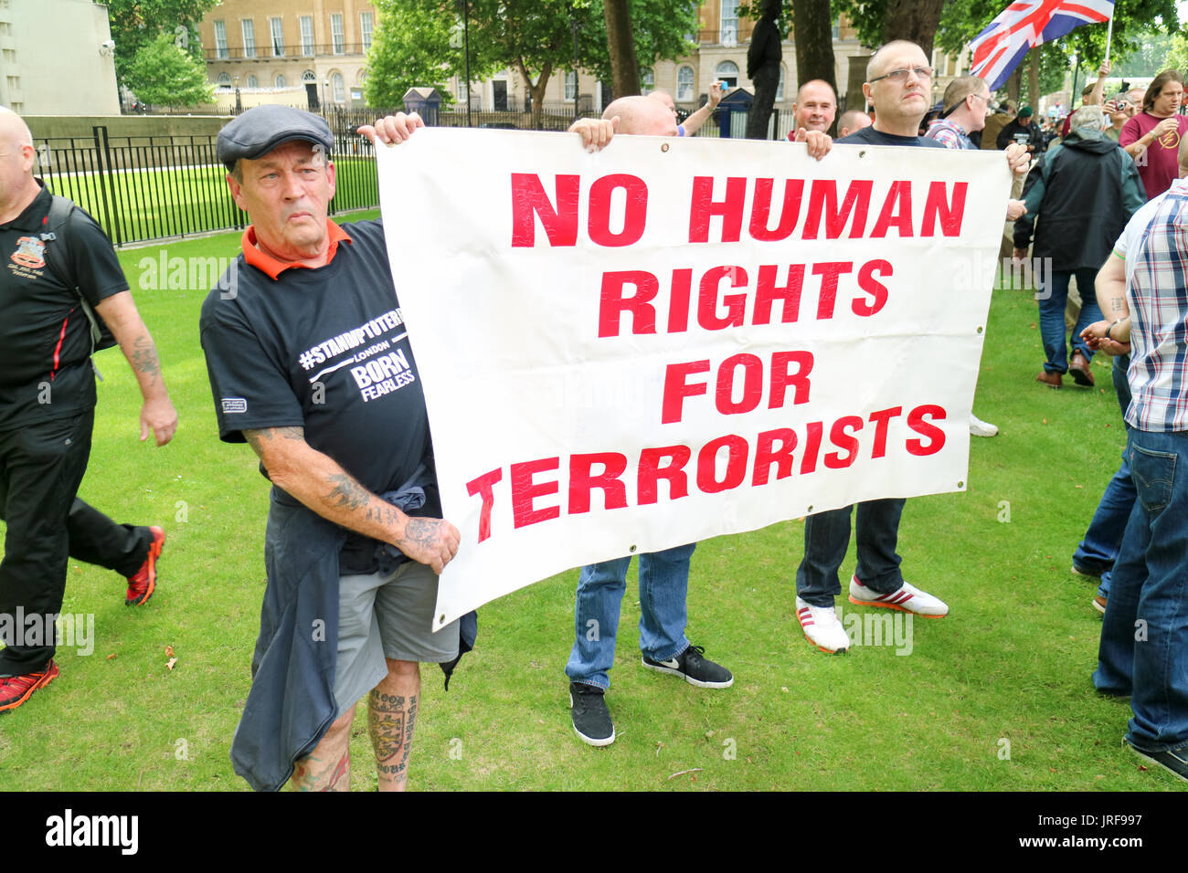 Muslim terrorism protest hi-res stock photography and images - Alamy