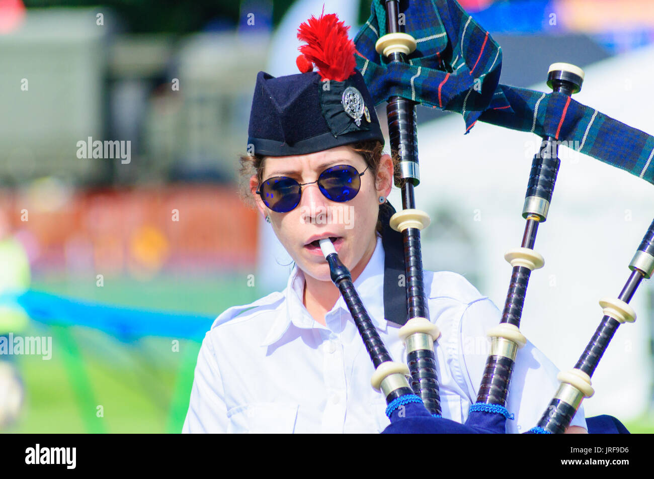 Drum majors in pipe band hi-res stock photography and images - Alamy