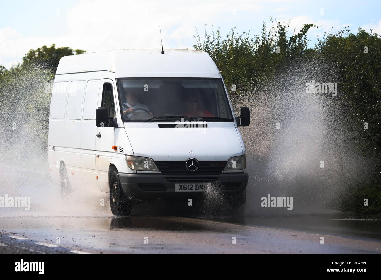 White sprinter van hi-res stock photography and images - Alamy