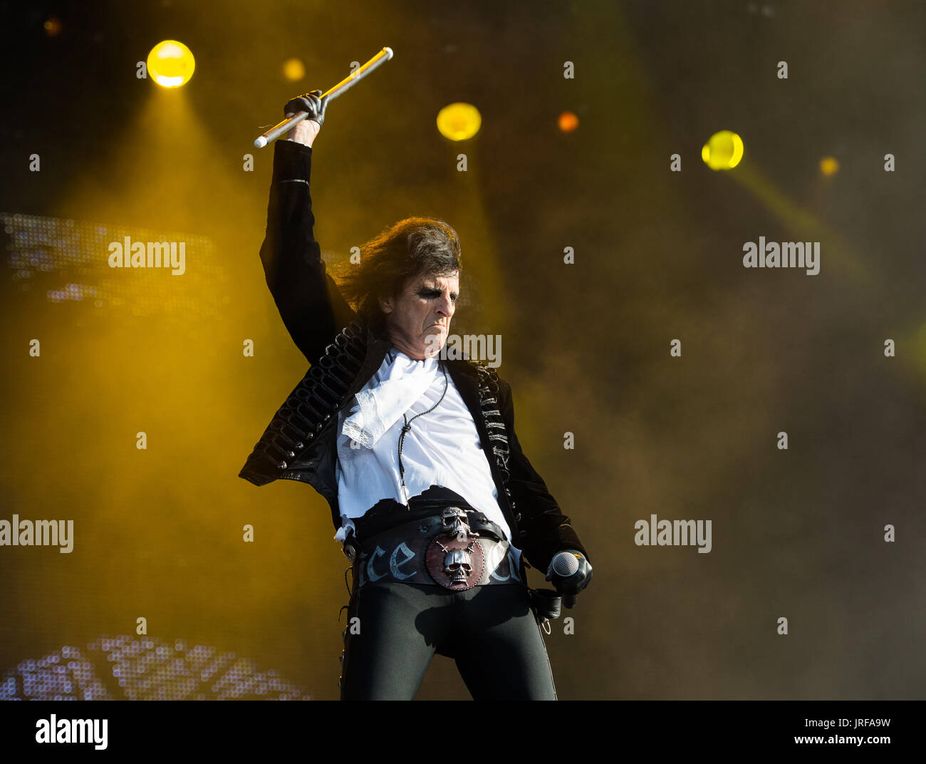 Wacken, Germany. 05th Aug, 2017. Alice Cooper, singer of US band "Alice ...