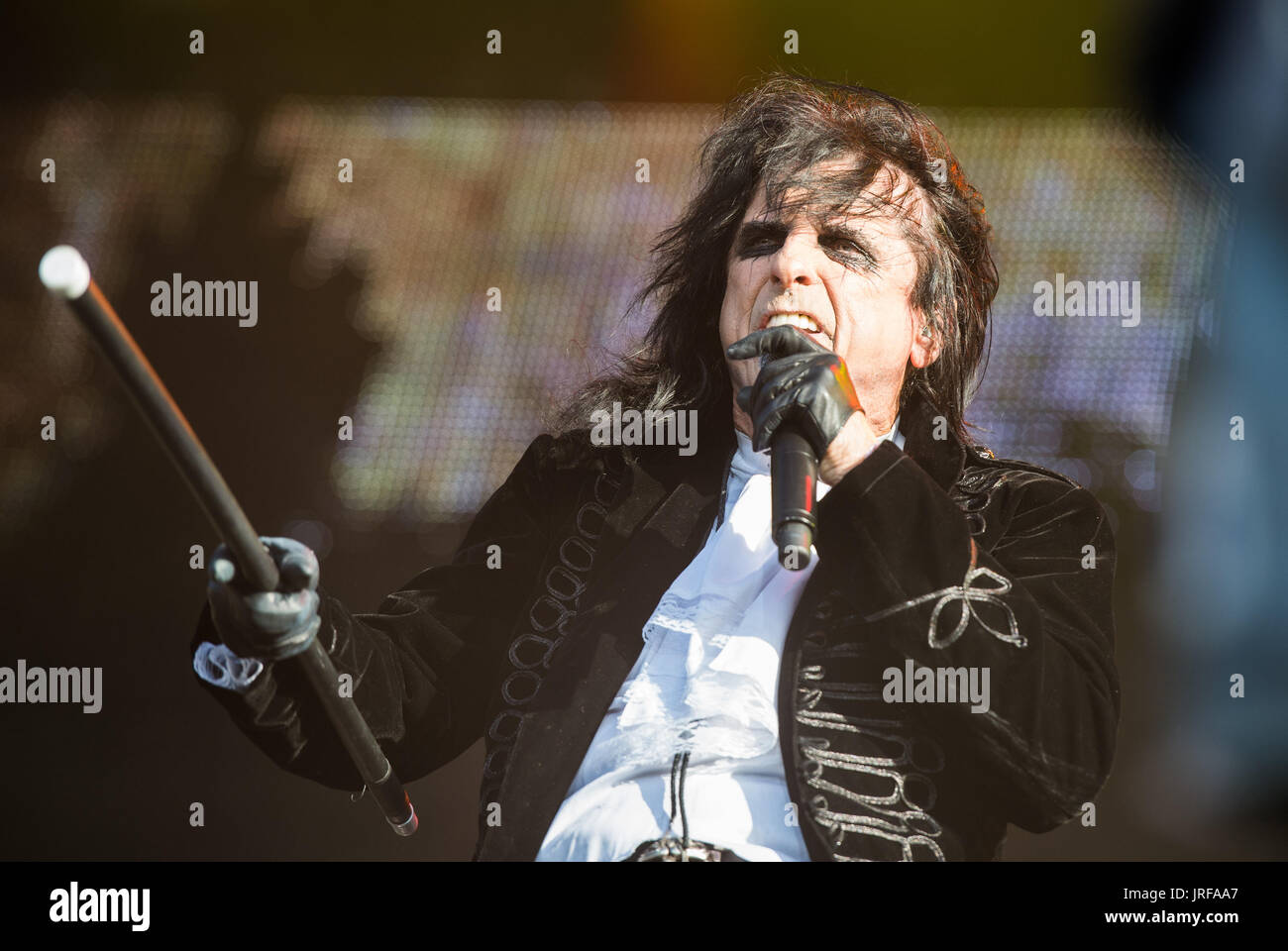 Wacken, Germany. 05th Aug, 2017. Alice Cooper, singer of US band "Alice ...