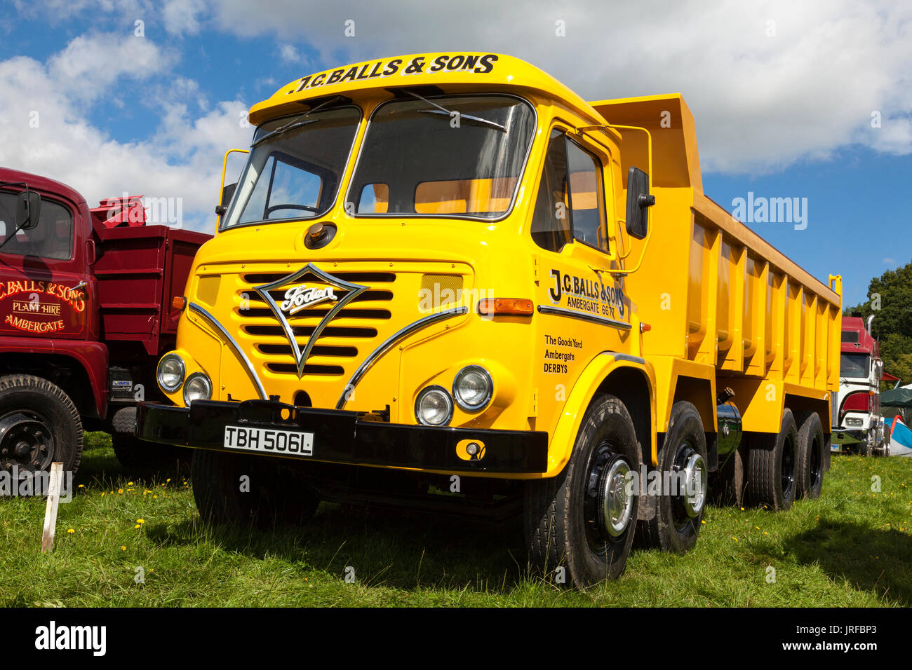 Brackenfield, Derbyshire, UK. 5th August 2017. A classic 1973 Foden ...