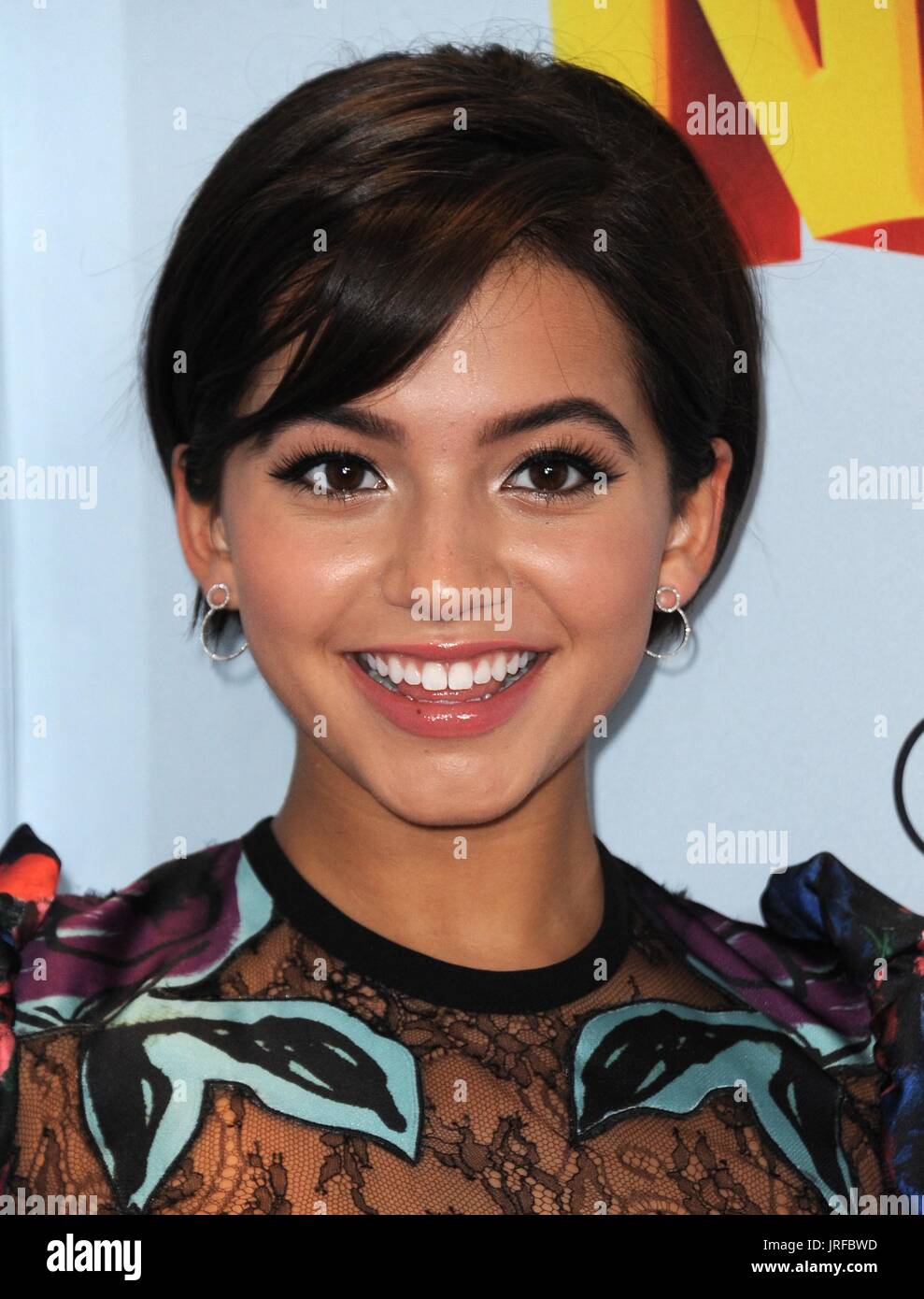 Los Angeles, CA, USA. 5th Aug, 2017. Isabela Moner at arrivals for THE ...