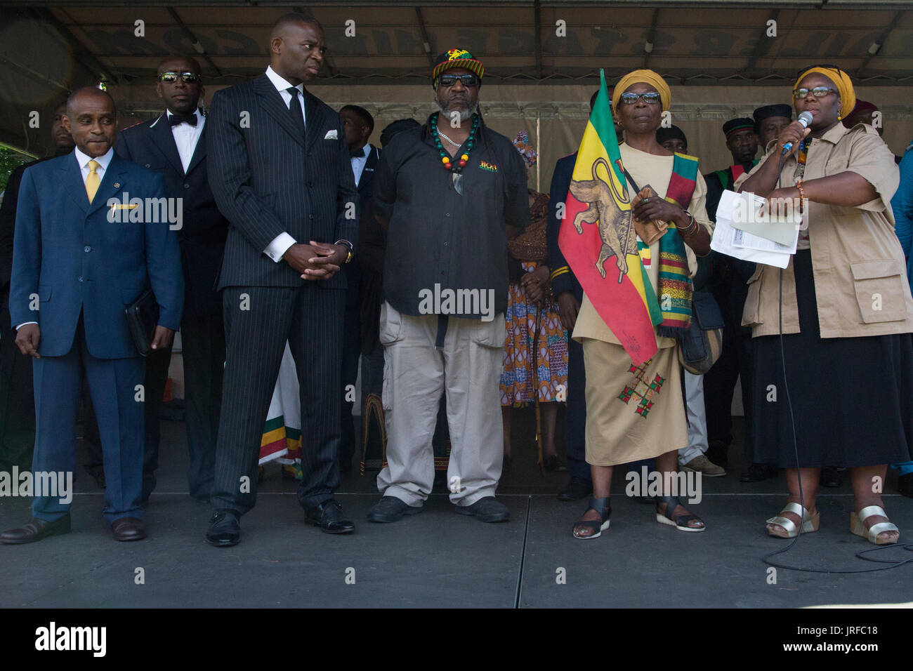 London UK 5th August 2017 The Rastafari Movement UK London and the ...