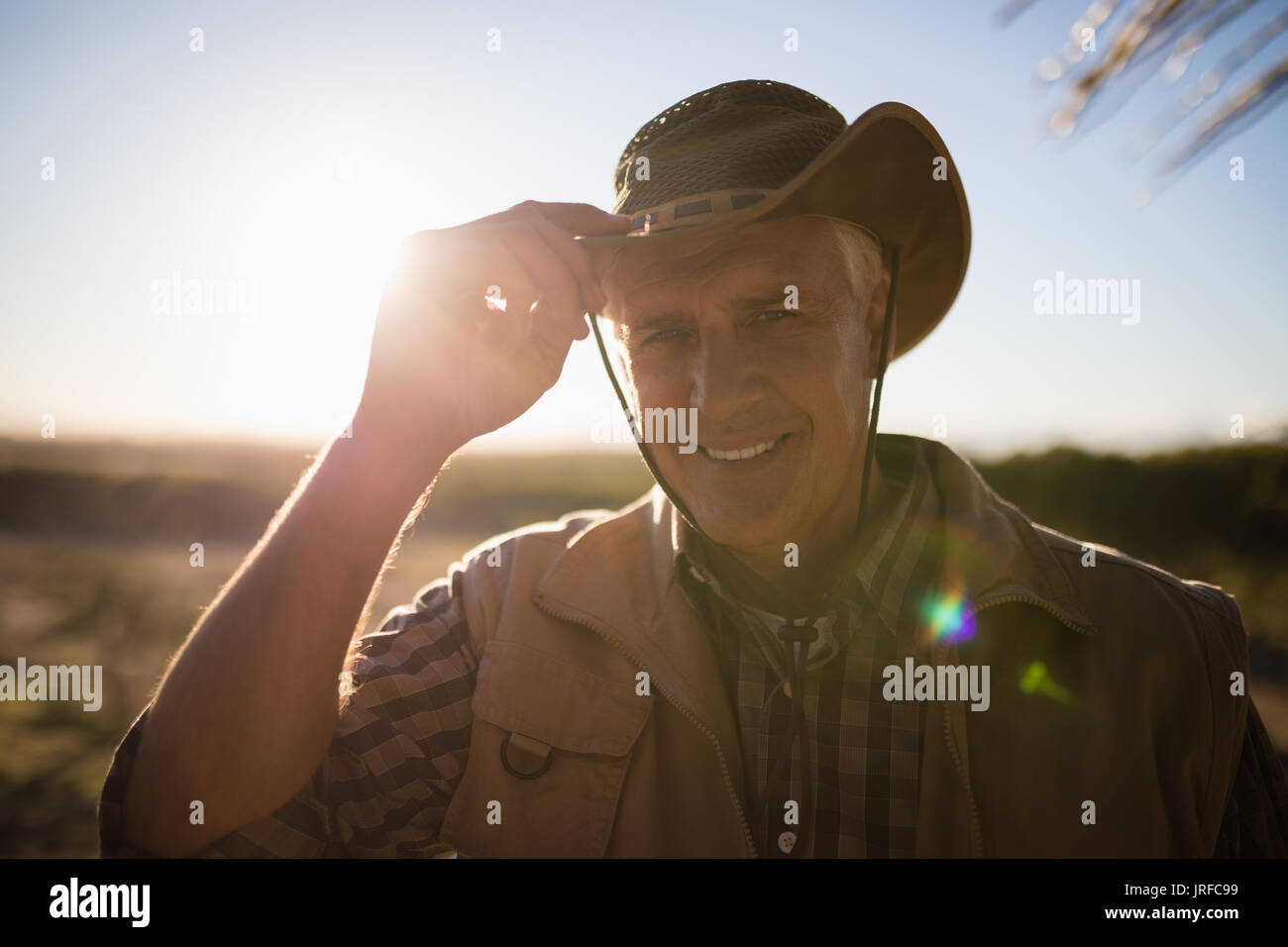 Portrait tourist in hat hi-res stock photography and images - Alamy