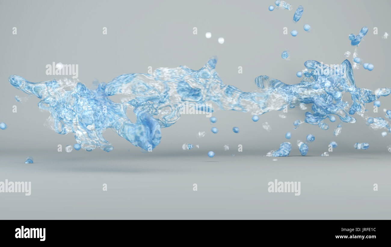 Isolated clear water flowing animation hi-res stock photography and ...