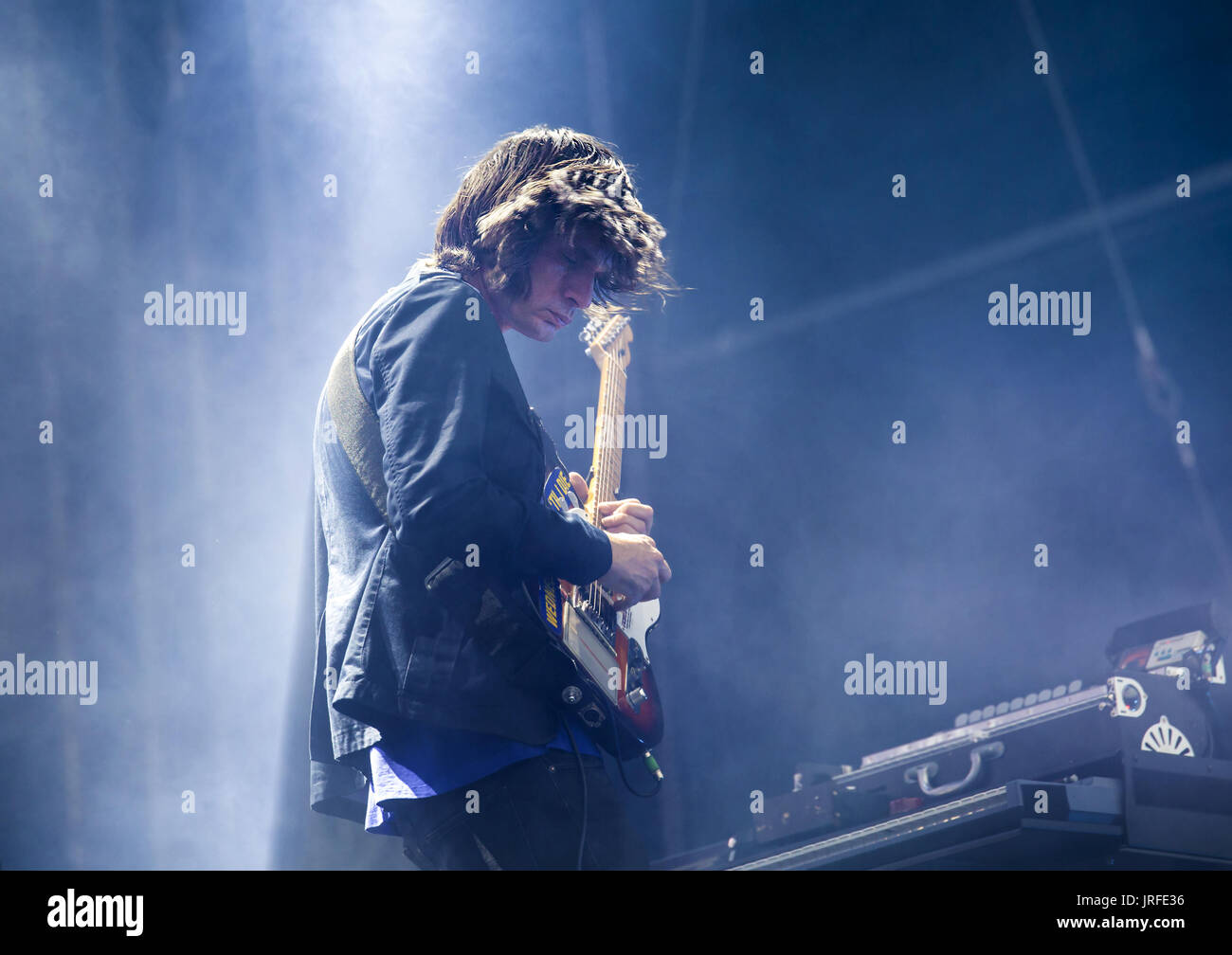 Radiohead perform at Manchester Emirates Stadium Featuring: Radiohead ...