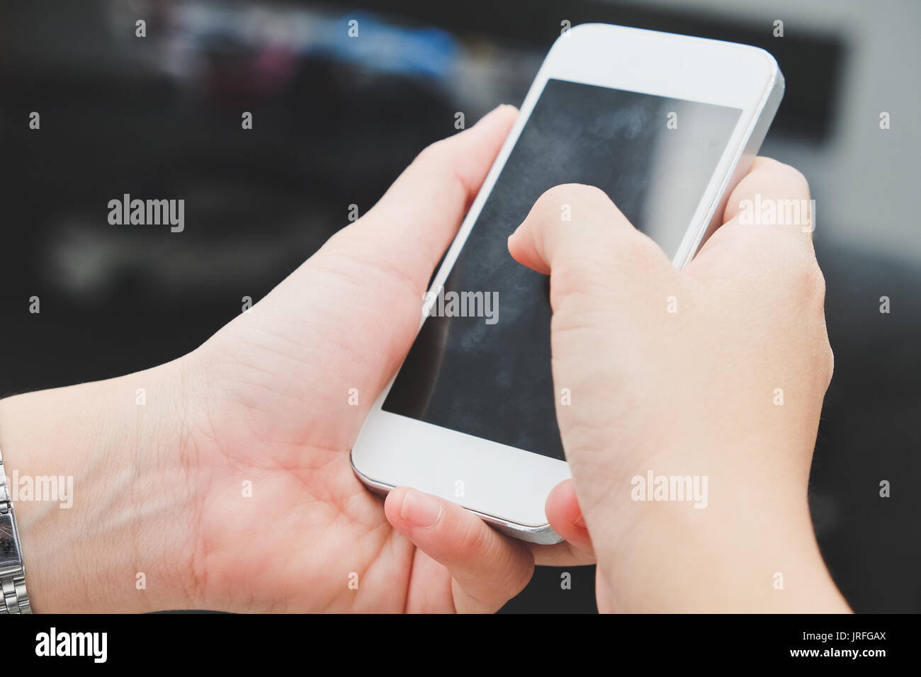 communication technology,People Using a Smart Phone background Stock ...