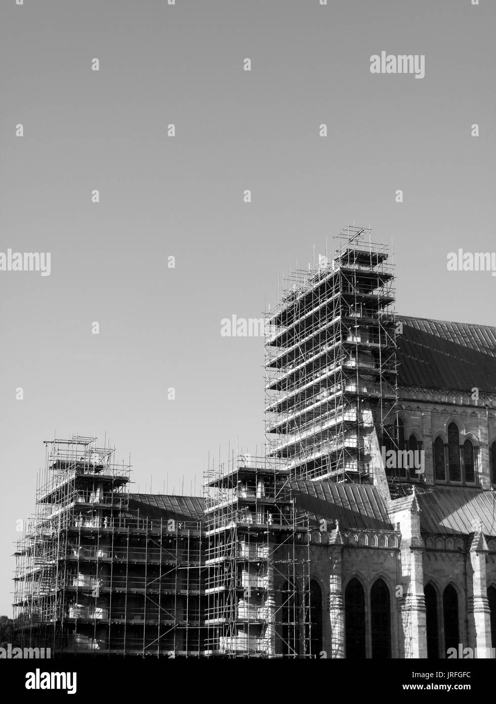 Medieval scaffolding Black and White Stock Photos & Images - Alamy