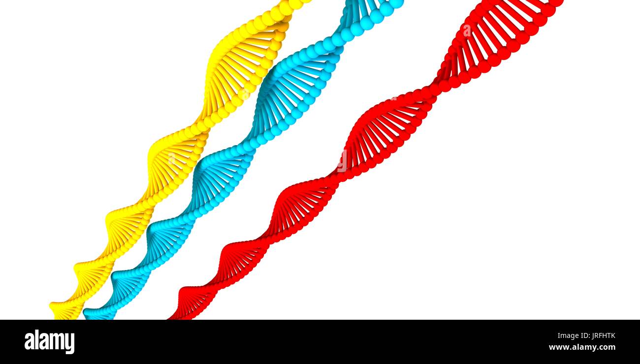 Science Background with DNA Helix Structure Art Stock Photo - Alamy