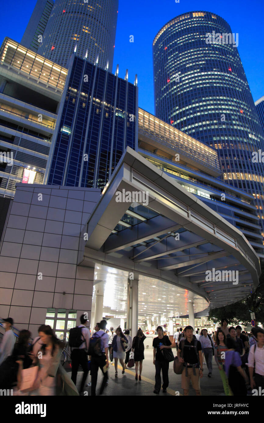 Japan, Aichi, Nagoya, JR Central Towers, people Stock Photo - Alamy