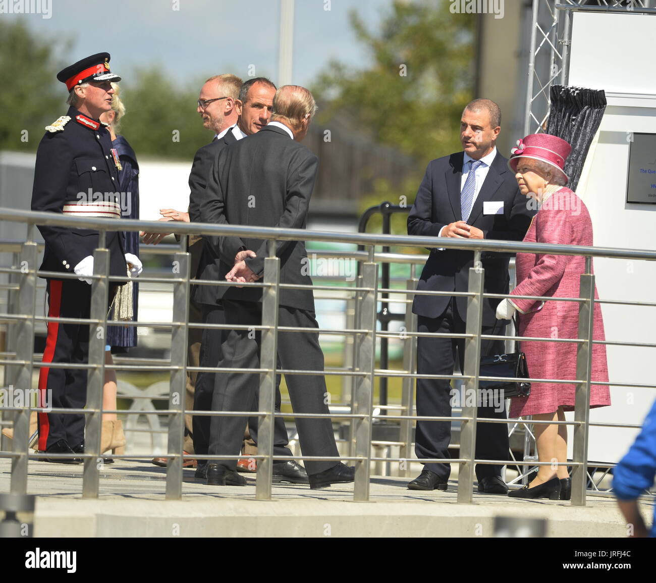 HRH Queen Elizabeth and the Duke of Edinburgh open the Queen Elizabeth ...
