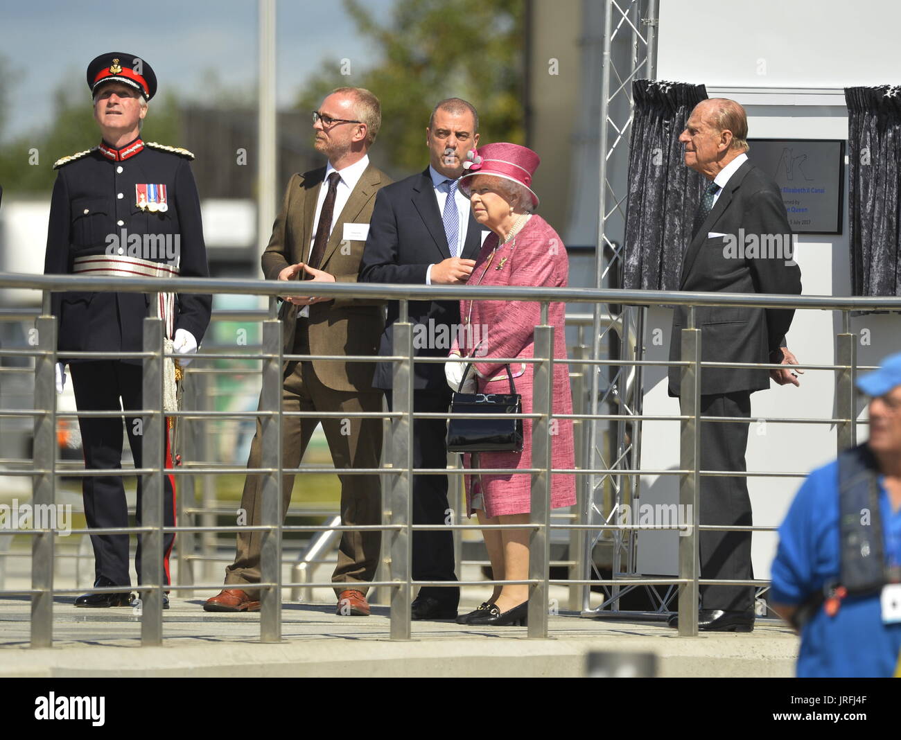 HRH Queen Elizabeth and the Duke of Edinburgh open the Queen Elizabeth ...