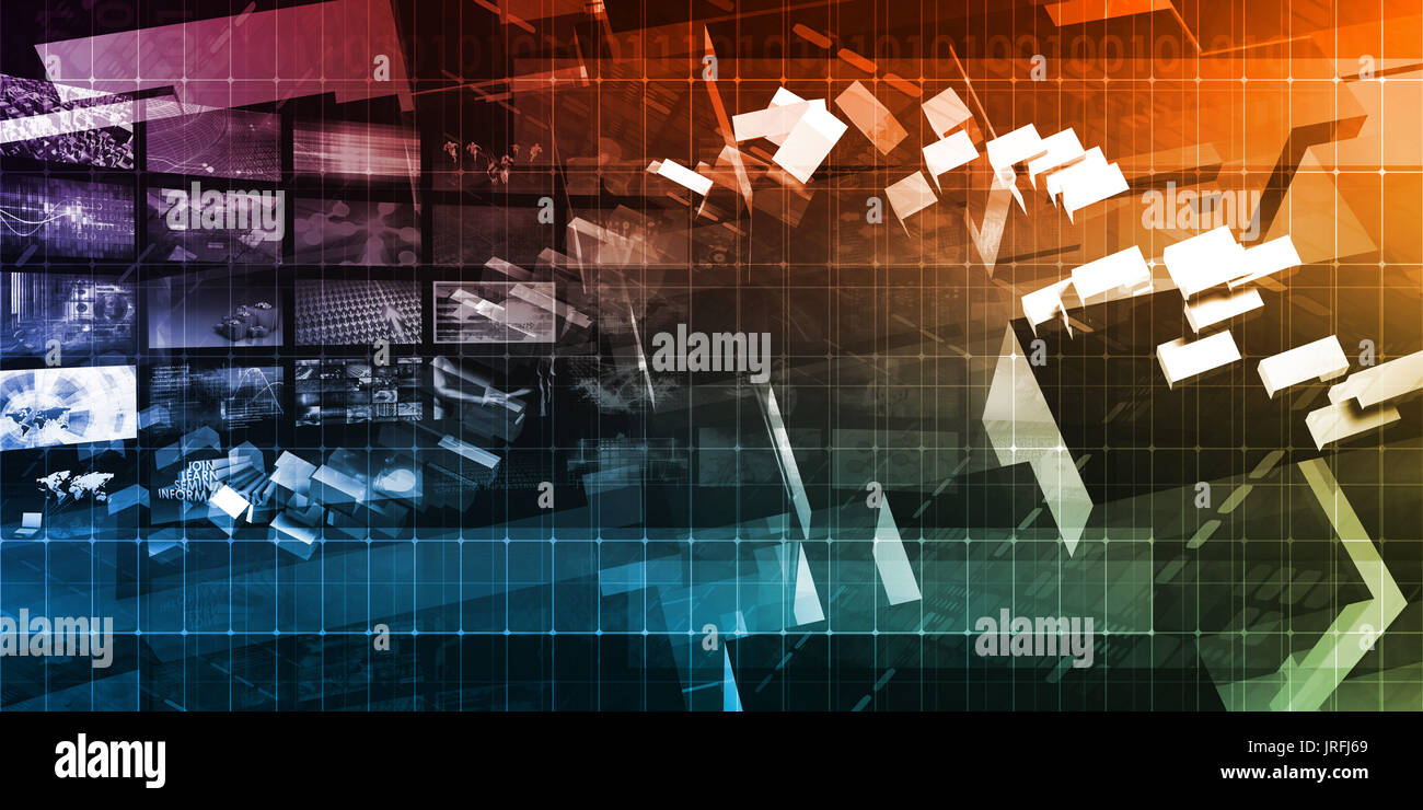 Social Media Concept as a Abstract Background Stock Photo - Alamy