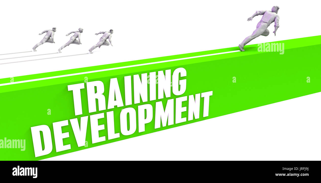 Training Development as a Fast Track To Success Stock Photo - Alamy